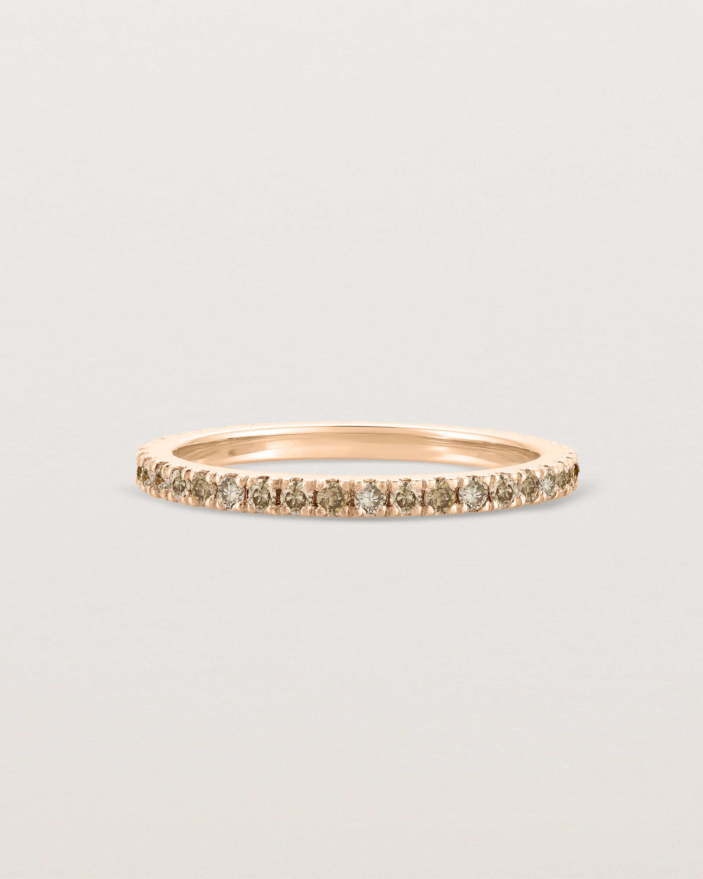 Annie Ring | Champagne Diamonds | Rose Gold | Natalie Marie Jewellery