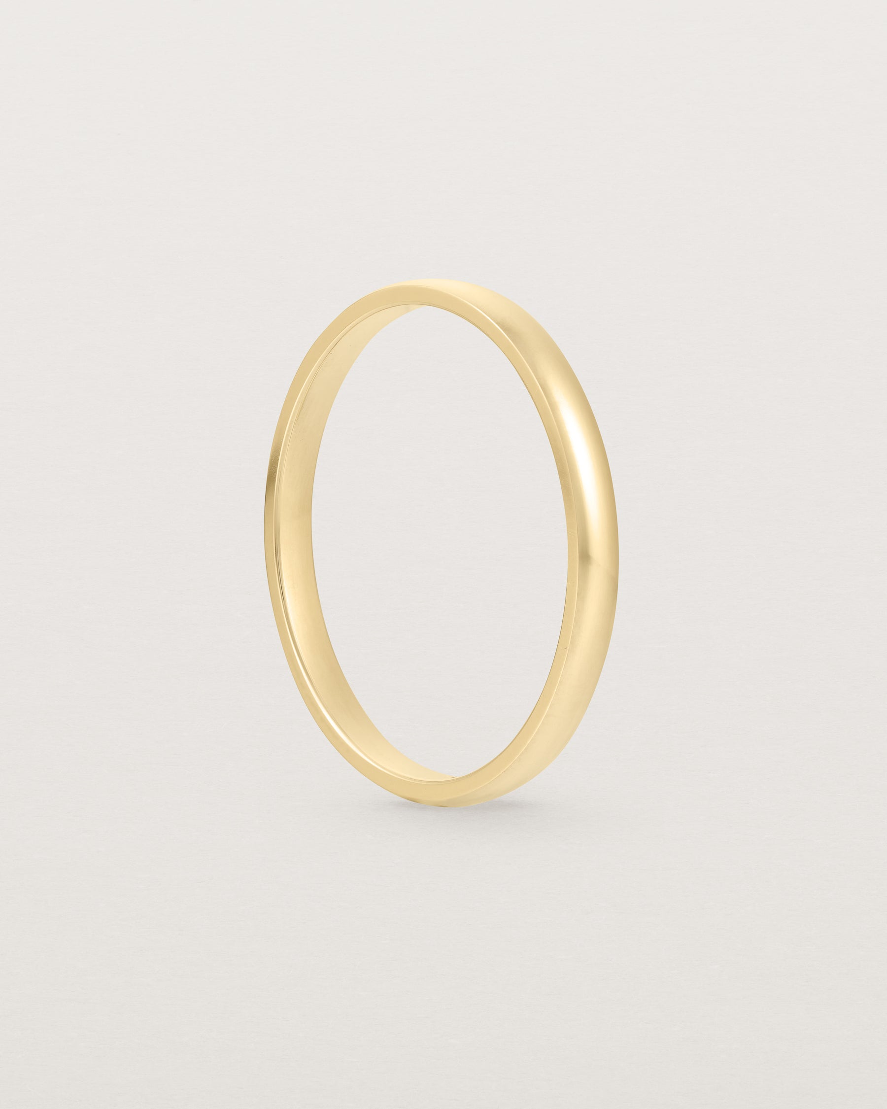 Classic Wedding Ring | 2mm | Yellow Gold | Natalie Marie Jewellery