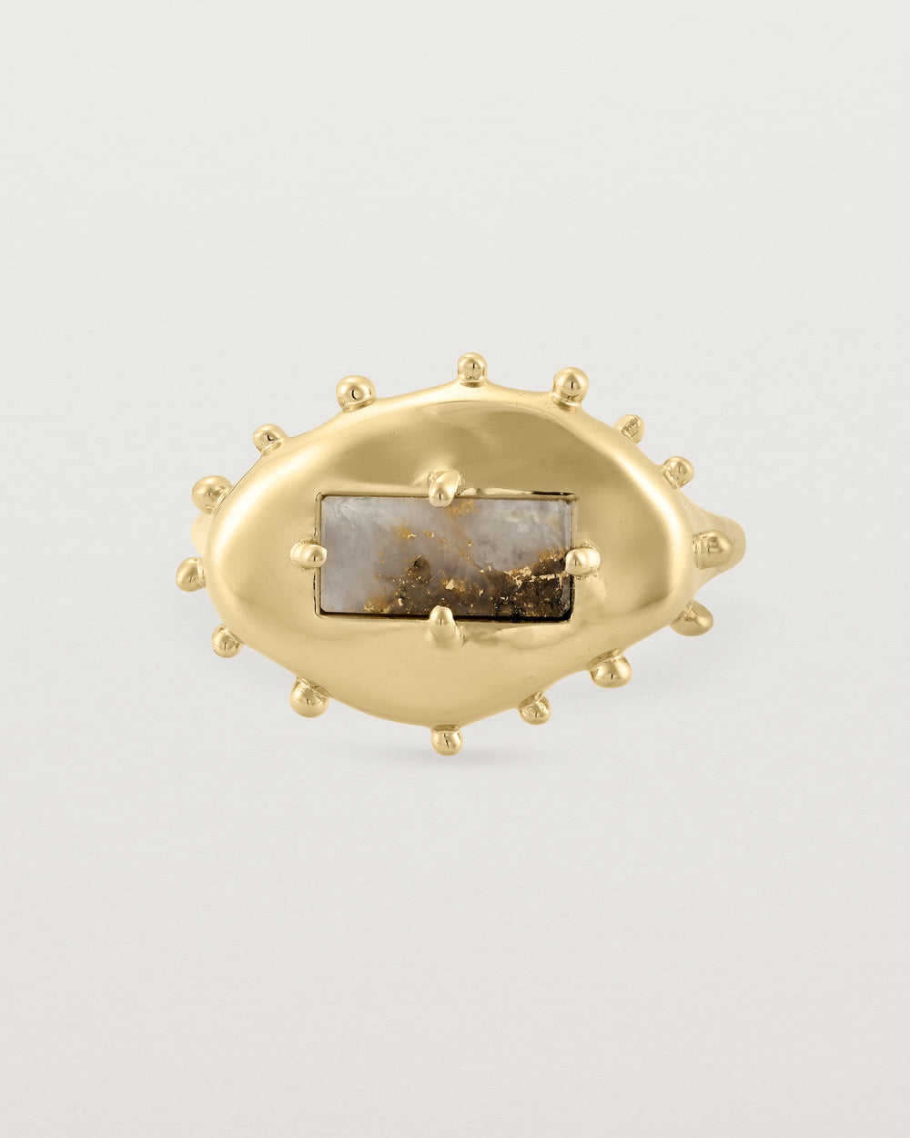 From Thought to Form | Gold in Quartz | Yellow Gold | Natalie Marie ...