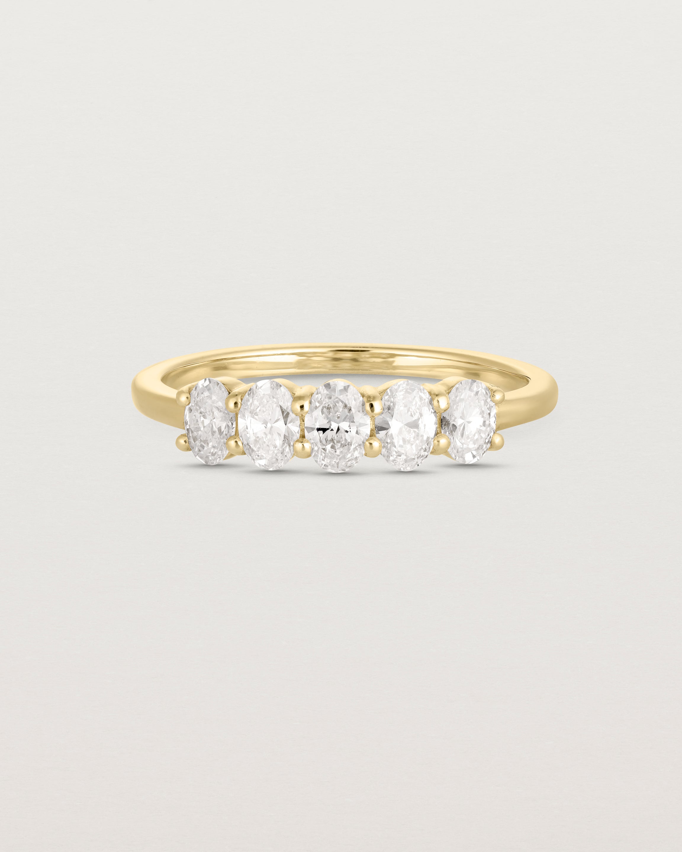 Macie Wrap Ring | Laboratory Grown Diamonds | Yellow Gold | Natalie ...
