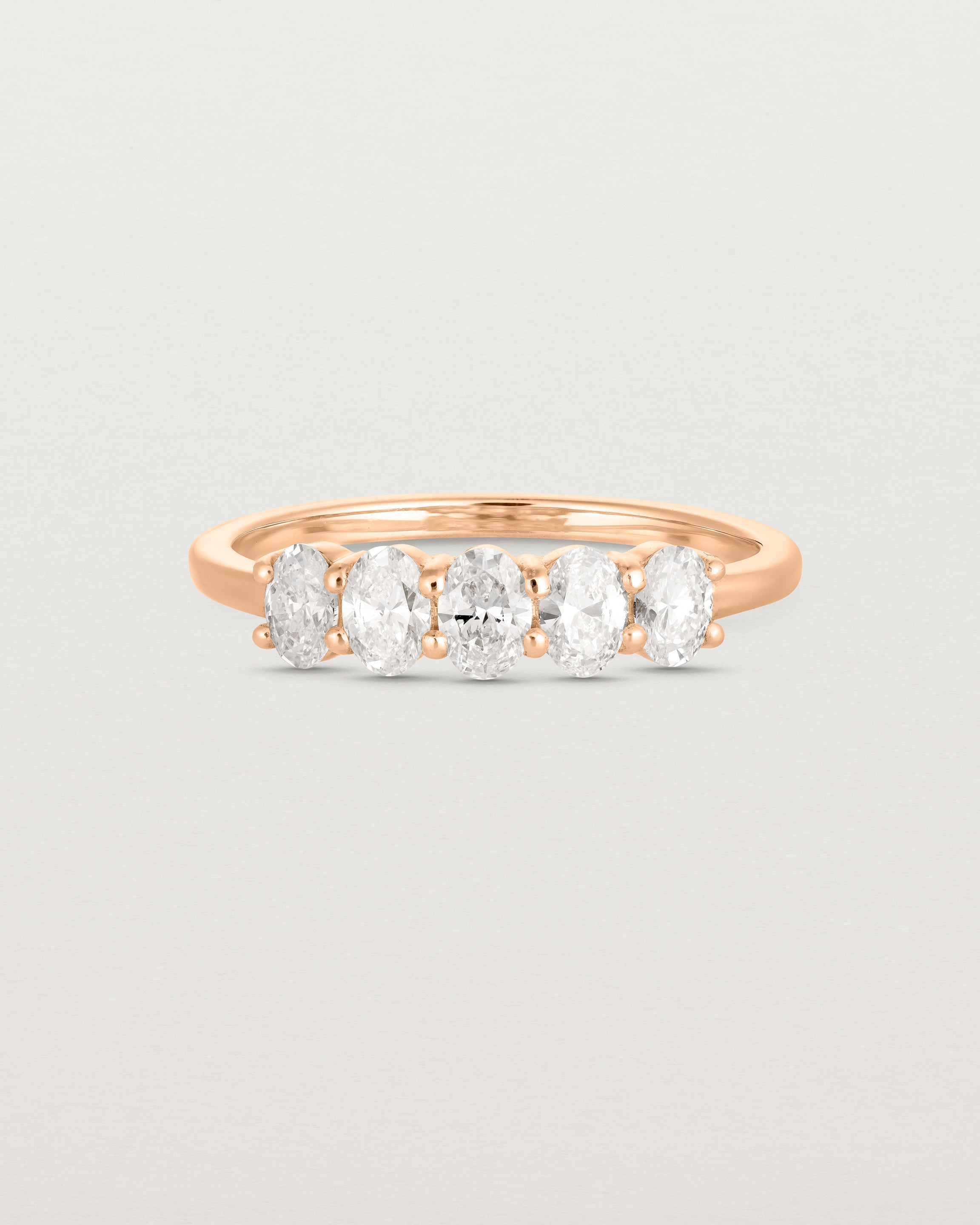 Macie Wrap Ring | Diamonds | Rose Gold | Natalie Marie Jewellery