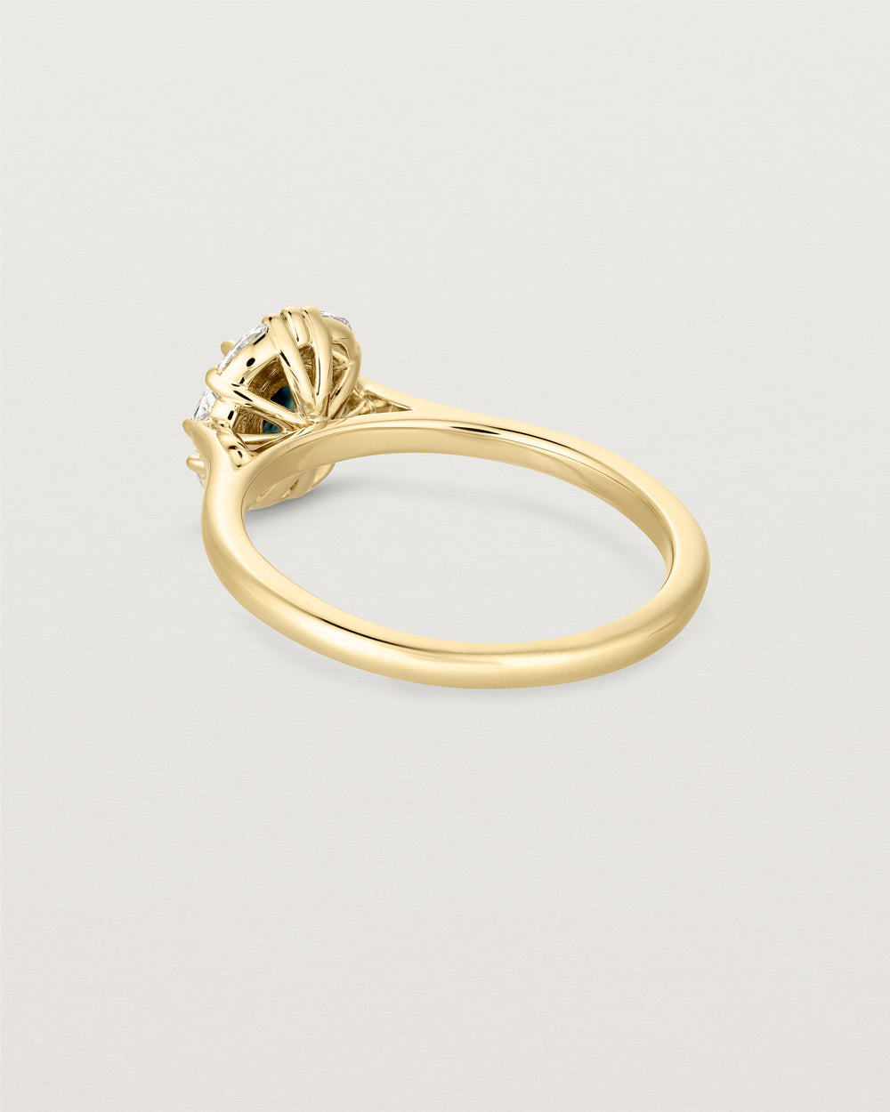 Mathilde Ring | Australian Sapphire & Diamonds | Yellow Gold | Natalie ...