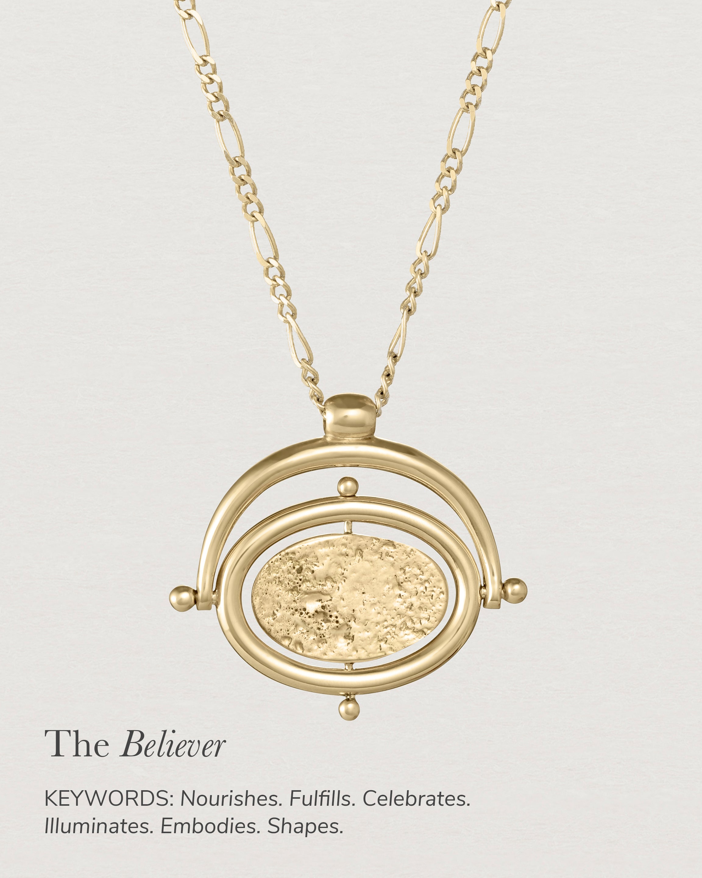 Ora Necklace | Yellow Gold | Natalie Marie Jewellery