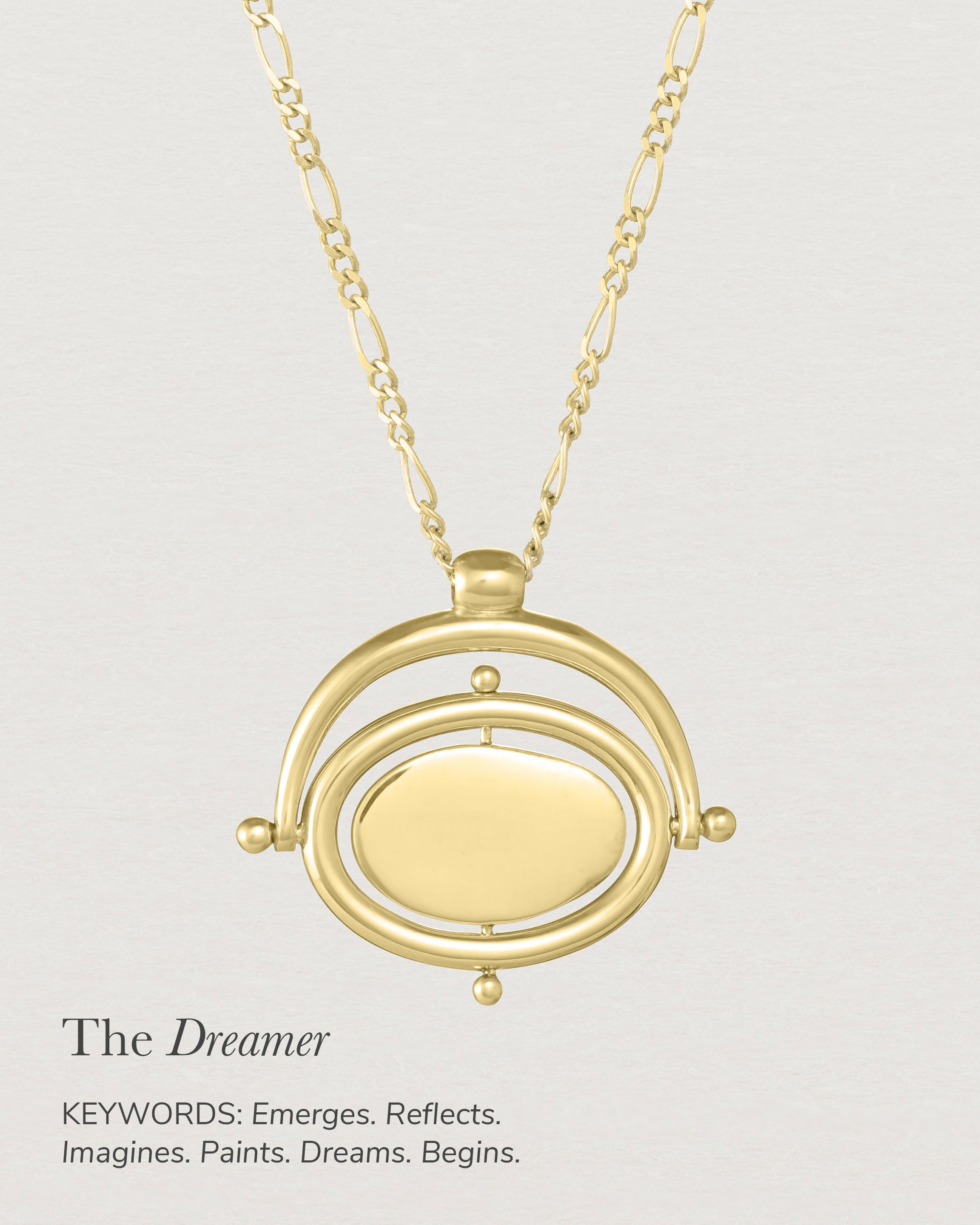 Ora Necklace | Yellow Gold | Natalie Marie Jewellery