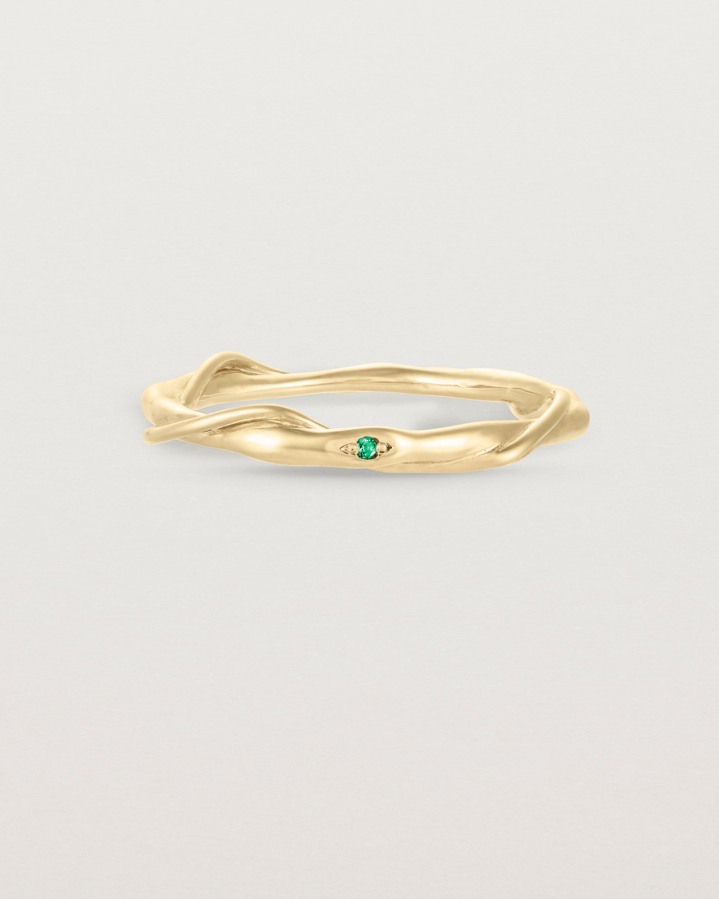 Petite Dalí Ring | Yellow Gold | Natalie Marie Jewellery
