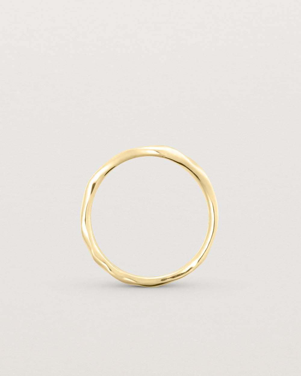 Ren Wedding Ring | Yellow Gold | Natalie Marie Jewellery
