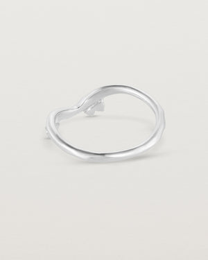 Ren Wedding Band | White Gold | Natalie Marie Jewellery