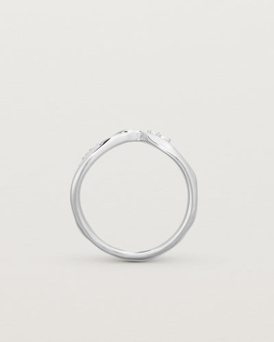 Ren Wedding Band | White Gold | Natalie Marie Jewellery