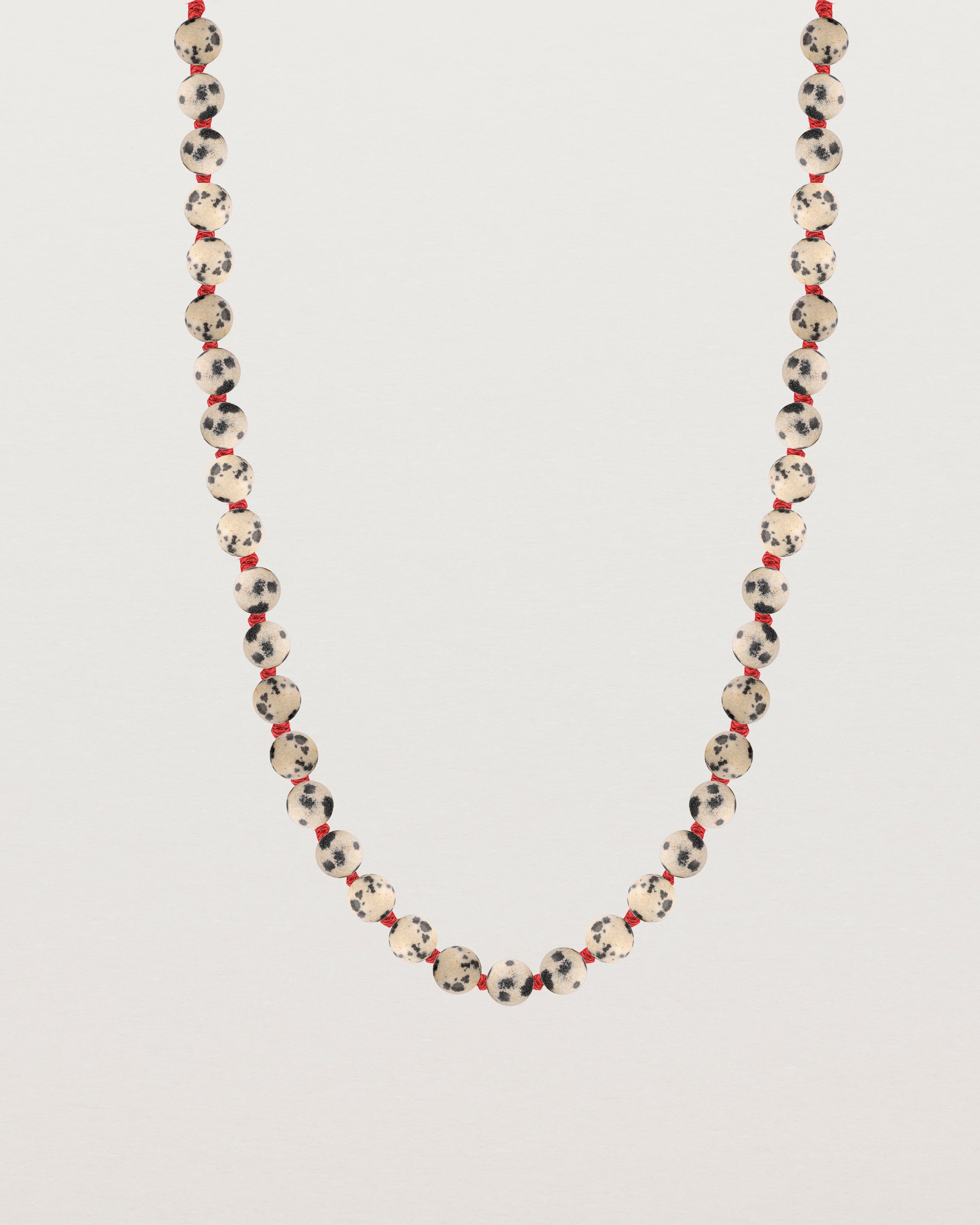 Sashi Necklace | Dalmatian Jasper | Yellow Gold | Natalie Marie Jewellery