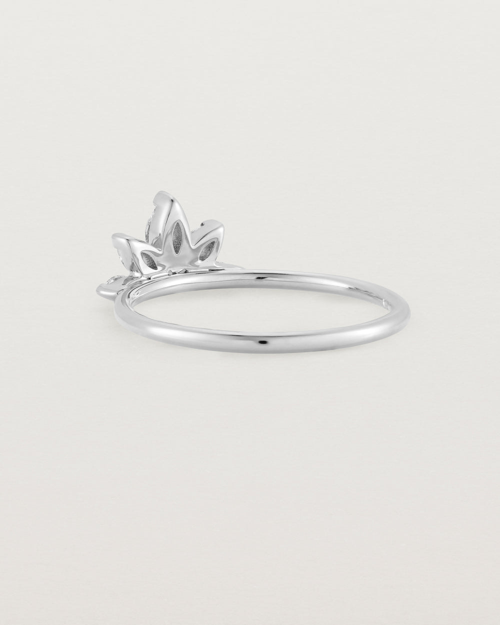 Sun Ring | Diamonds | White Gold | Natalie Marie Jewellery