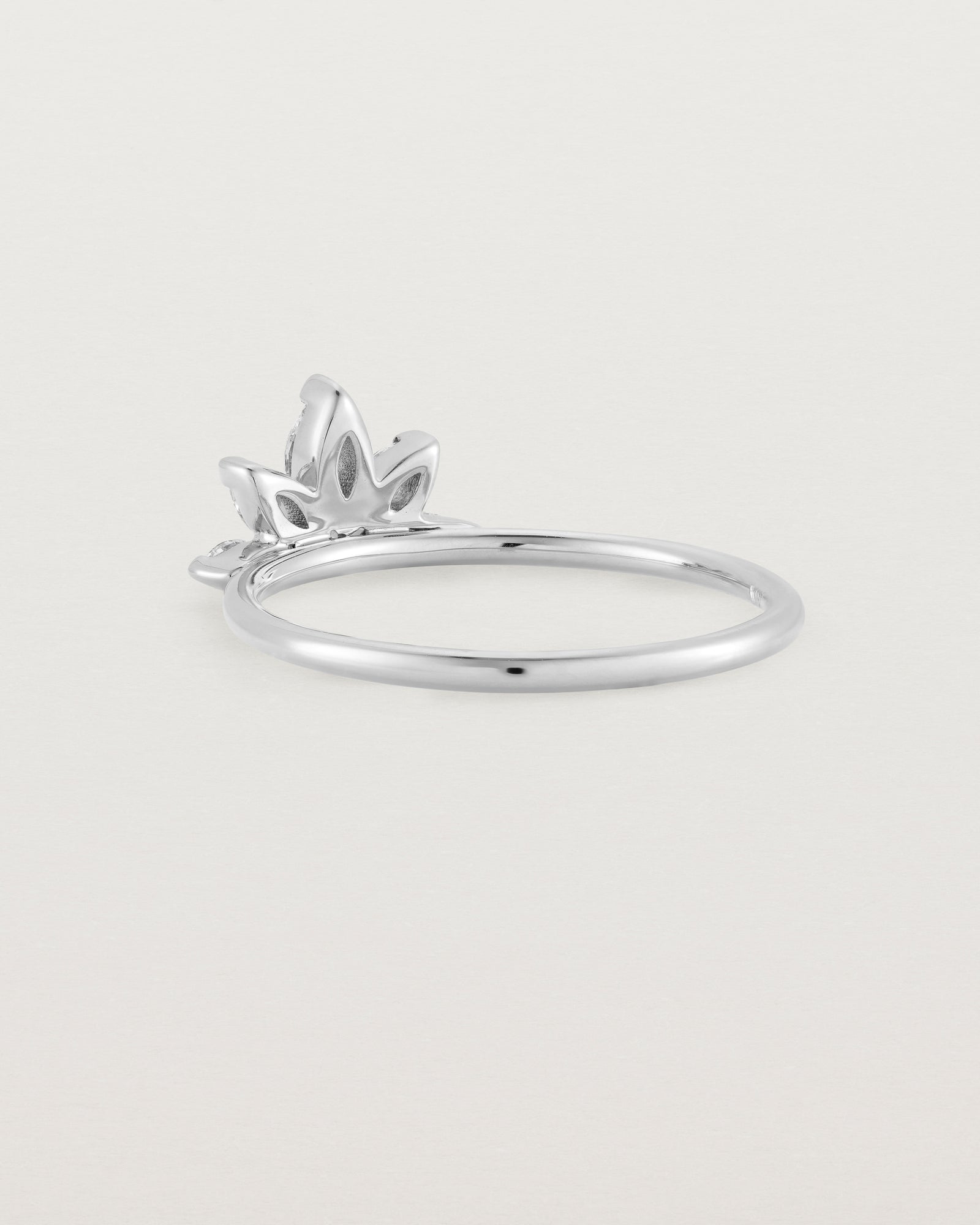 Sun Ring | Diamonds | White Gold | Natalie Marie Jewellery