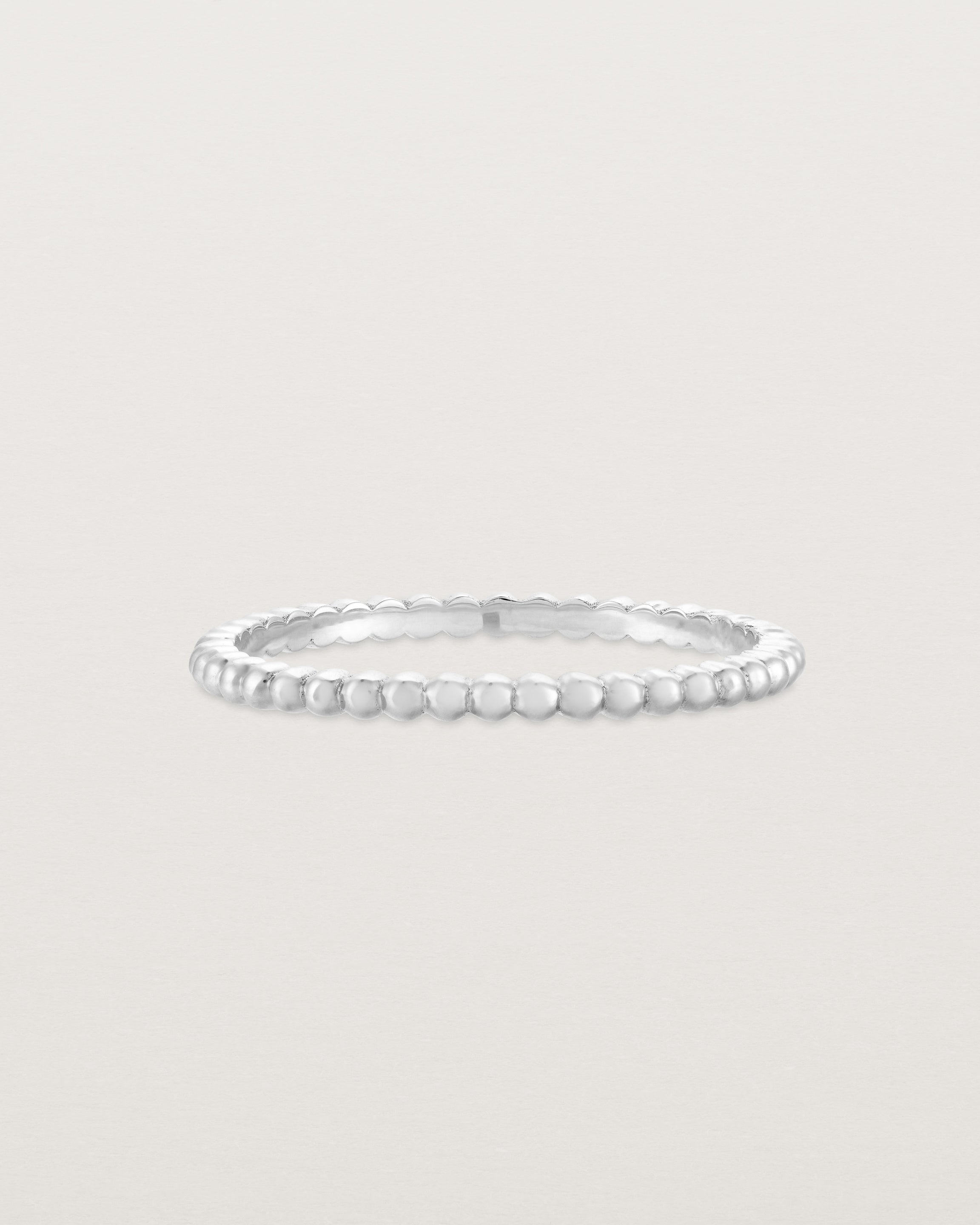 Dotted Stacking Ring | Sterling Silver | Natalie Marie Jewellery
